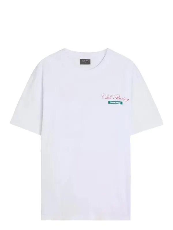 CLUB 1984 Racing-logo T-shirt - White