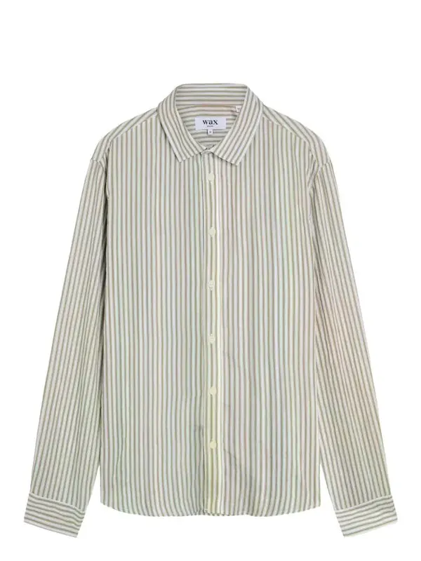 WAX LONDON Striped Shirt - Neutrals