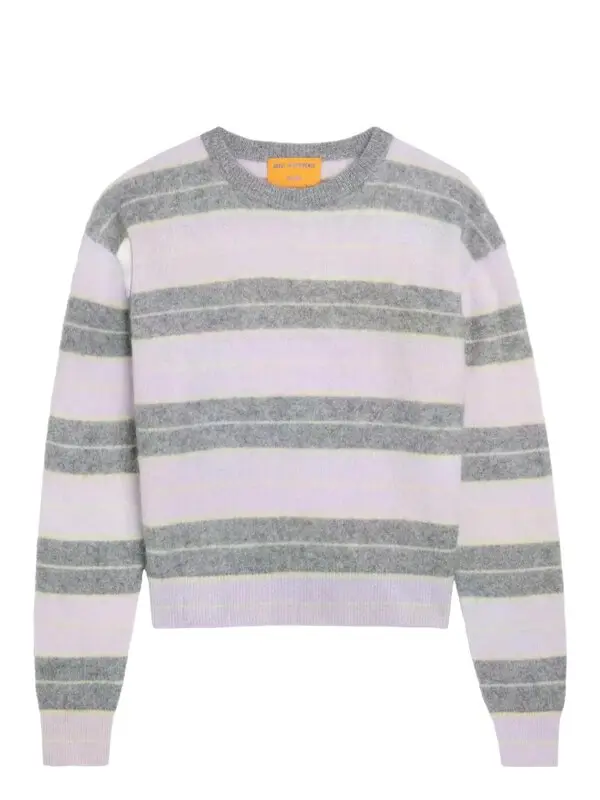 Guest In Residence Striped Sweater - Purple
