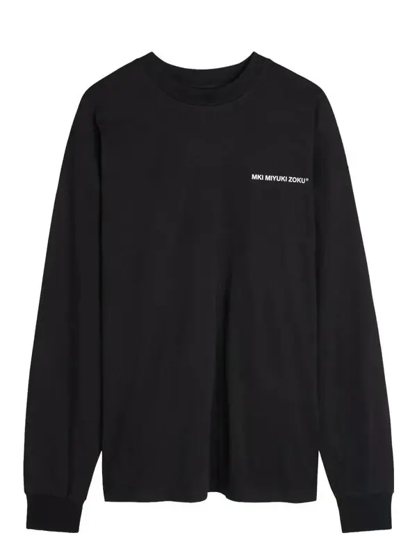 MKI MIYUKI ZOKU Long-sleeve T-shirt - Black