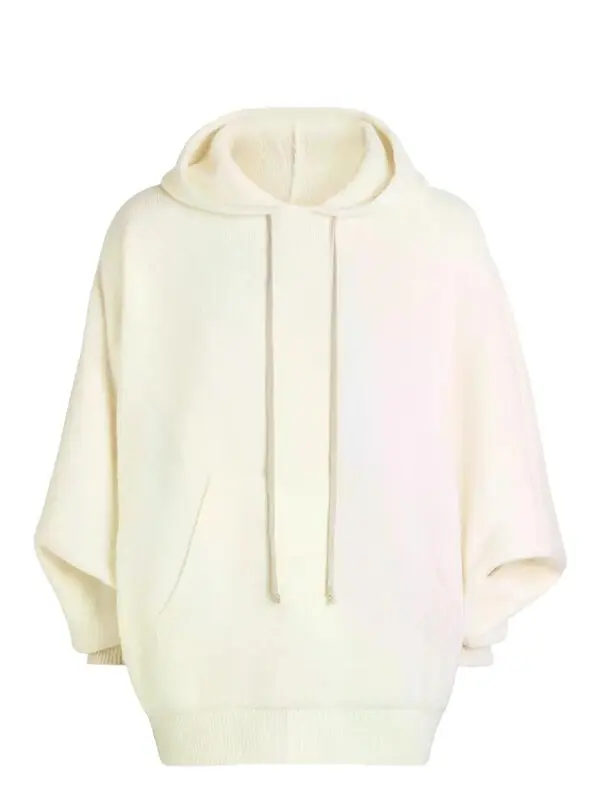 Rick Owens Hooded Pocket Sweater - Neutrals