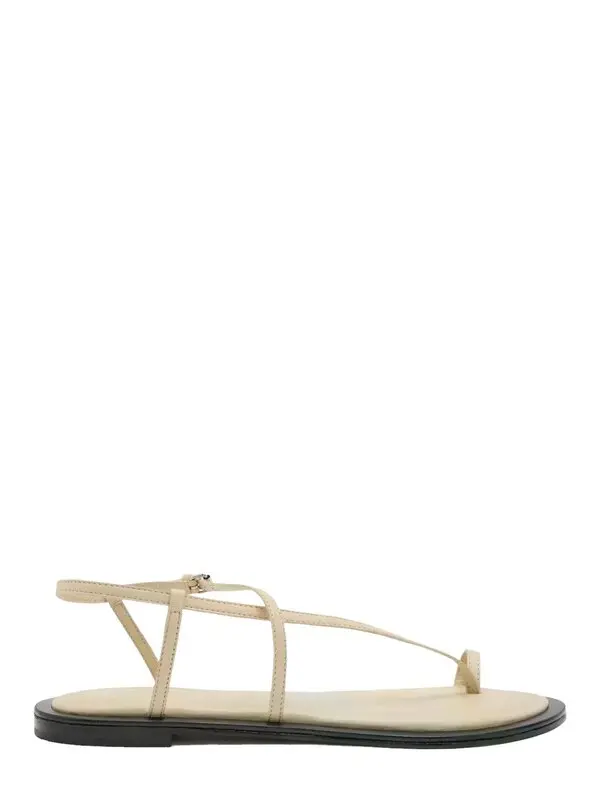 A.emery Reef Strap Flat Sandals - Neutrals