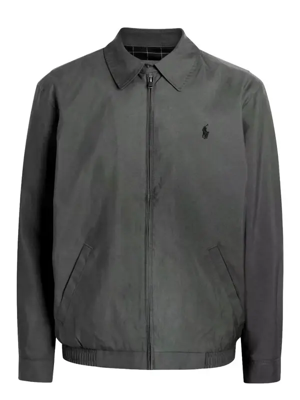 Polo Ralph Lauren Zipped Collared Shirt Jacket - Grey