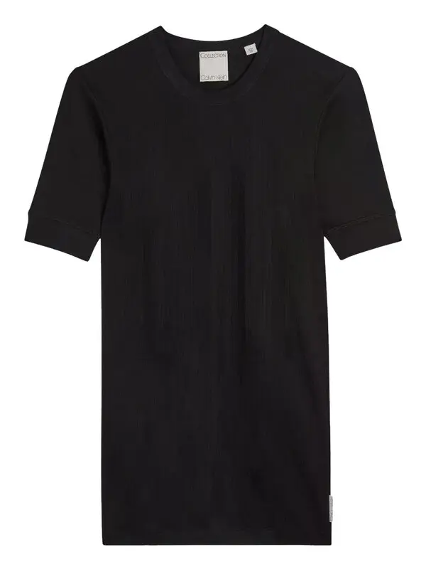 Calvin Klein Aubriella Ribbed T-shirt - Black