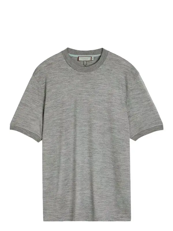 Canali Wool T-shirt - Grey
