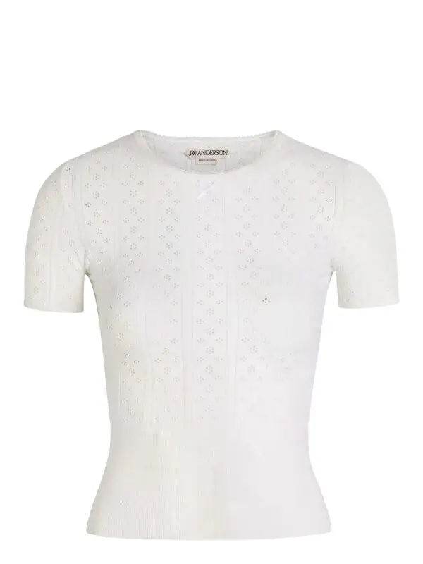 JW Anderson Ribbon Top - White