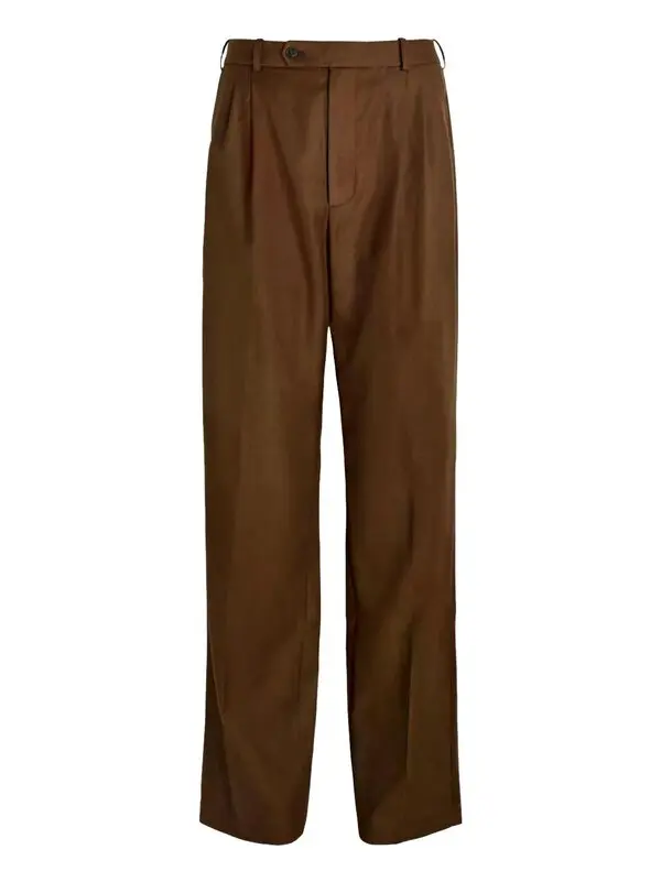 Ronny Kobo Soprano Pleated Trousers - Brown