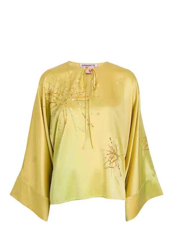 Bernadette Naomi Embellished Top - Gold