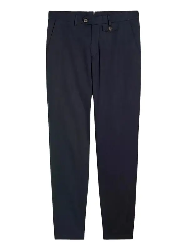 Oliver Spencer Button-fastening Trousers - Blue