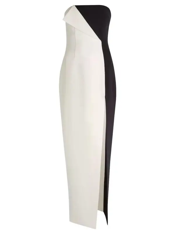 Ronny Kobo River Strapless Dress - White