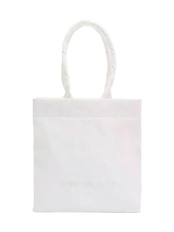 Issey Miyake Paper Bag Tote - White