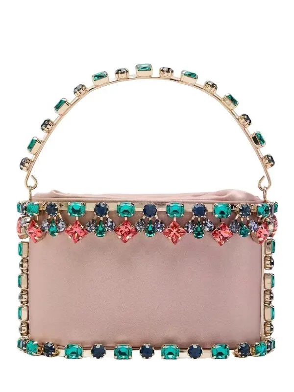 Rosantica Crystal-embellished Tote Bag - Pink