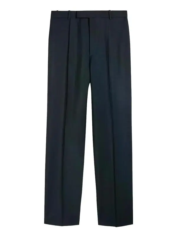 JIL SANDER Pleated Trousers - Blue