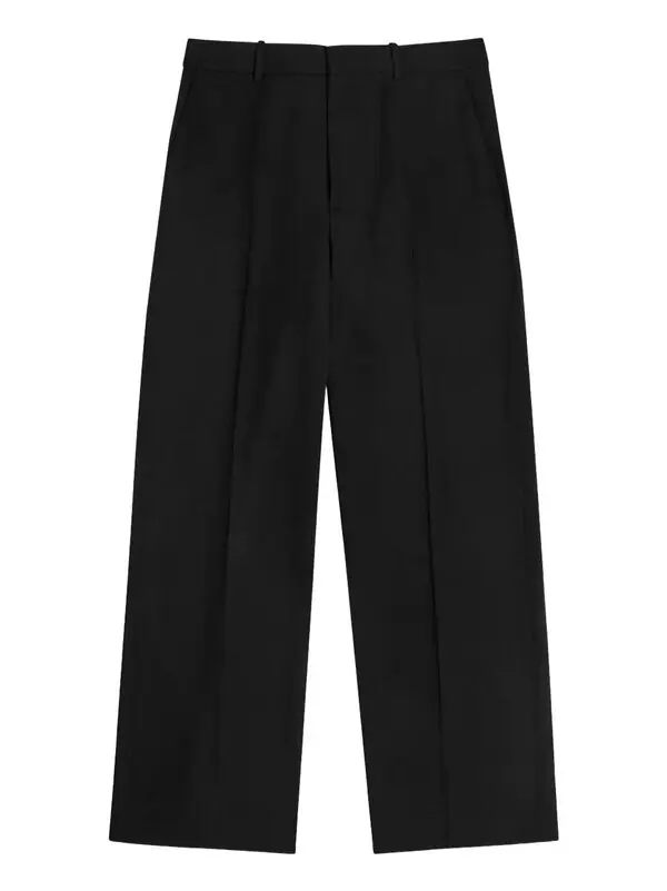 Calvin Klein Concealed-fastening Trousers - Black
