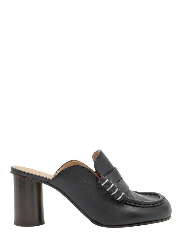 JW Anderson Heeled Mules - Black