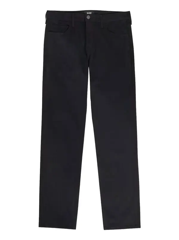 Paige Buttoned Trousers - Black