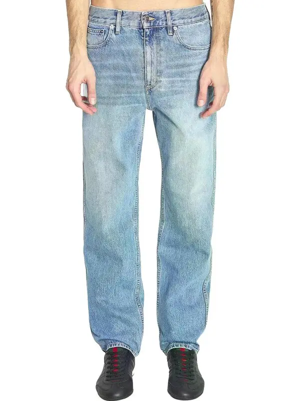 Gucci Five-pocket Jeans - Blue