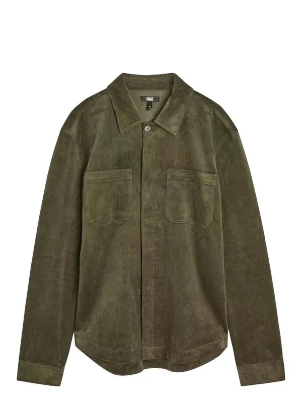 Paige Corduroy Shirt - Green
