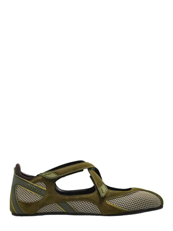 Attico Floor01' Ballerina Flat - Military Green