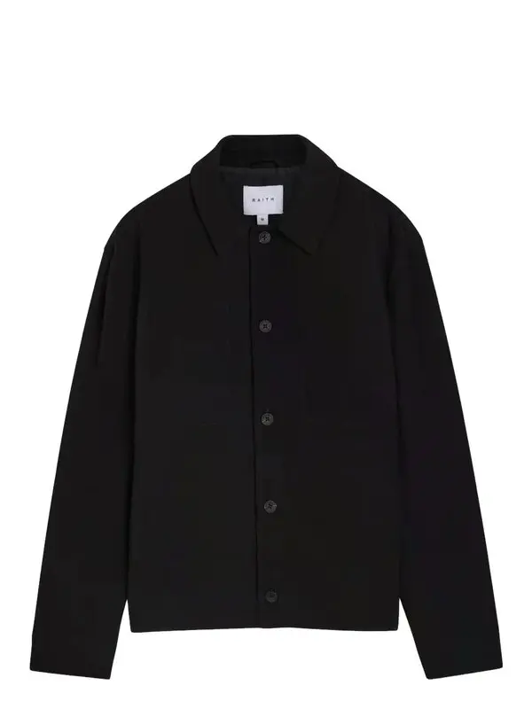 RAITH Button-down Jacket - Black