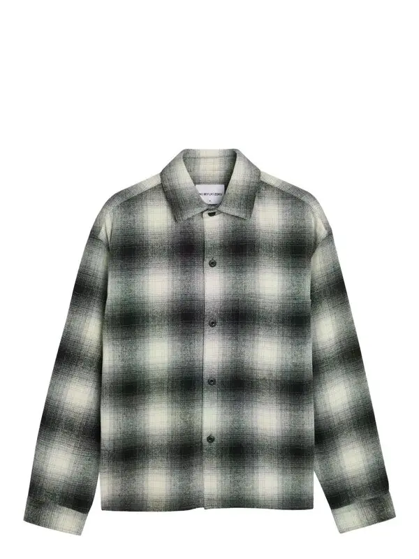 MKI MIYUKI ZOKU Checked Shirt - Black