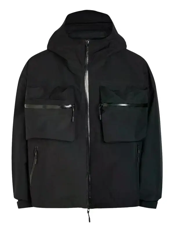MKI MIYUKI ZOKU Hooded Zip-pocket Jacket - Black