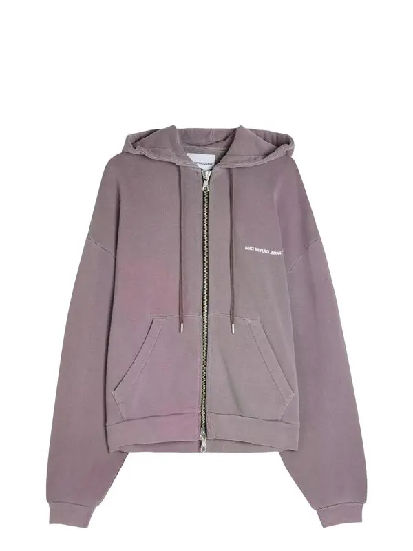 MKI MIYUKI ZOKU Zip-up Hoodie - Purple