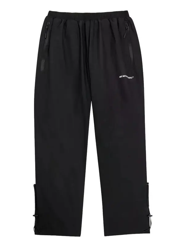 MKI MIYUKI ZOKU V3 Zip Detail Track Pants - Black