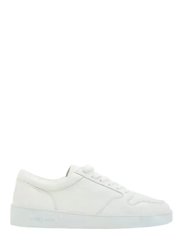 JUDE LLOW Atelier Textured Low-top Sneakers - White