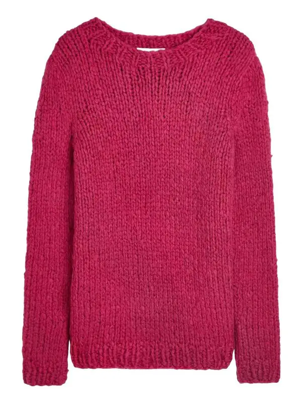 Gabriela Hearst Lawrence Crew-neck Sweater - Pink