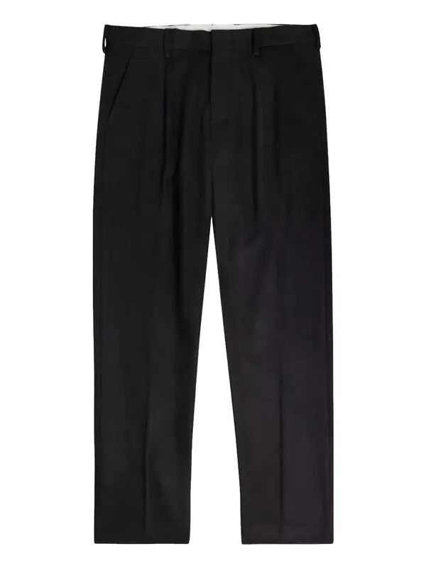 Nn07 Pleated Trousers - Black