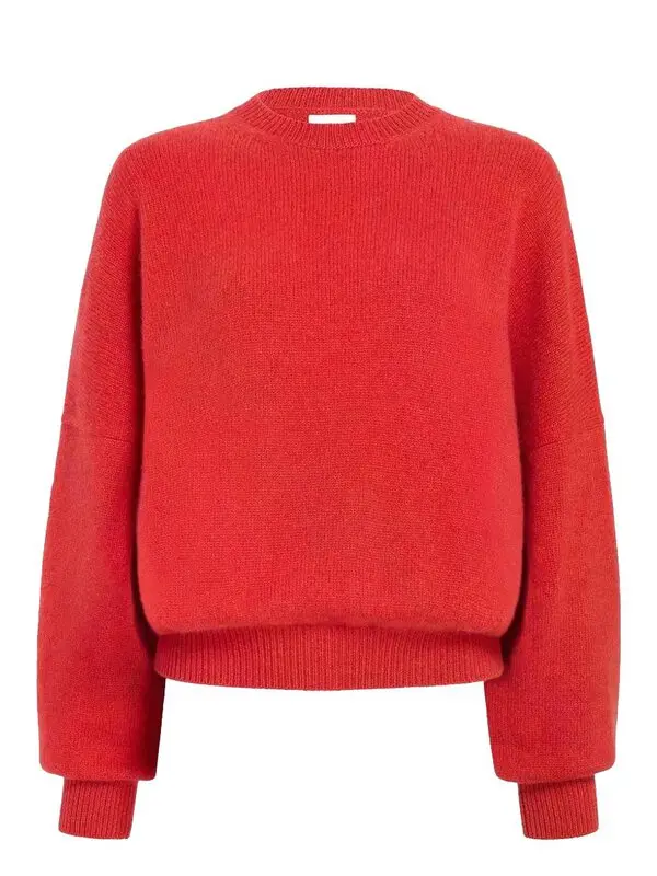 Khaite Crew-neck Sweater - Red