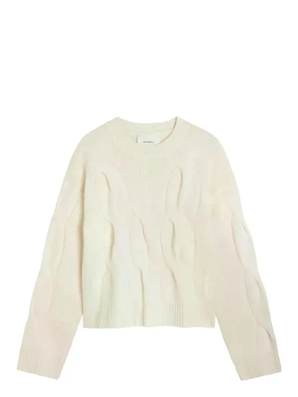 LISA YANG Cable Knit Sweater - Neutrals