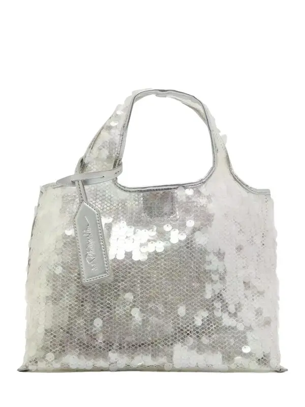 3.1 Phillip Lim Mini Market Logo-tag Tote Bag - Grey