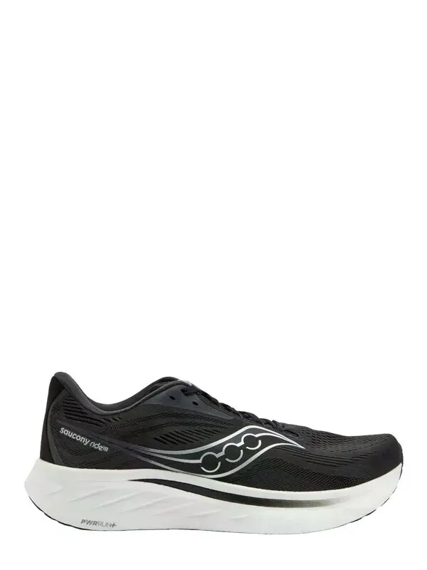 Saucony Ride 18 Logo Sneakers - Black