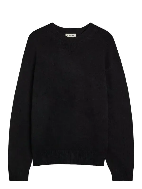 FRAME Crew-neck Sweater - Black