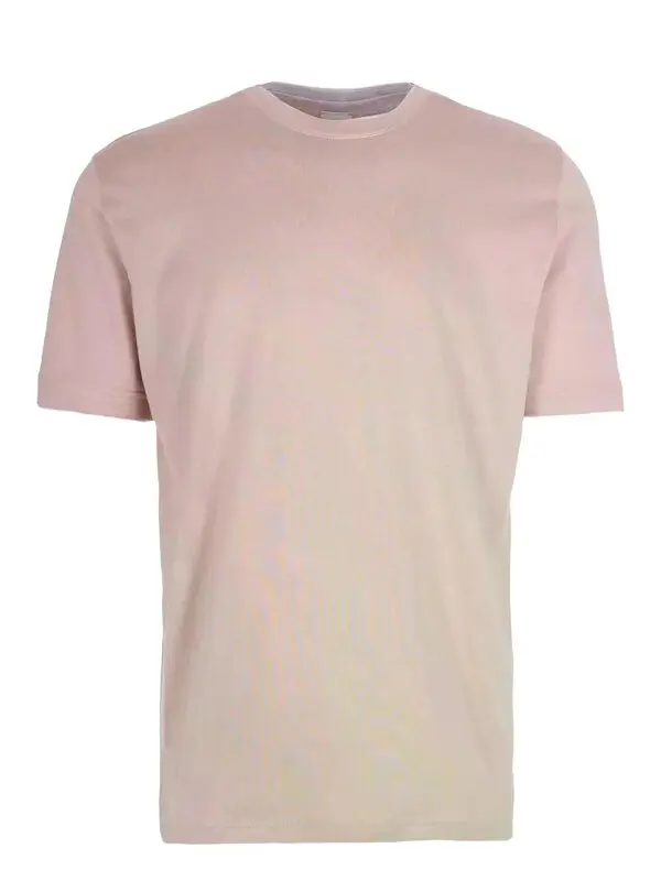 Eleventy Contrast Trim T-shirt - Pink