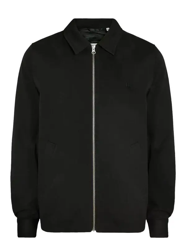 LES DEUX Coach Zip-up Jacket - Black