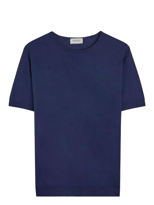 John Smedley Belden Short-sleeve T-shirt - Blue