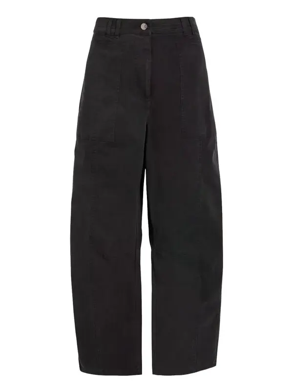 Rails Lunar Barrel-leg Trousers - Black