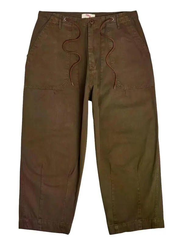 CHERRY LA Drawstring-fastening Trousers - Brown