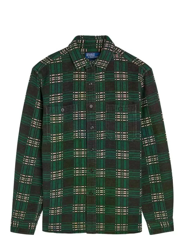 Polo Ralph Lauren Checked Pocket Shirt - Green