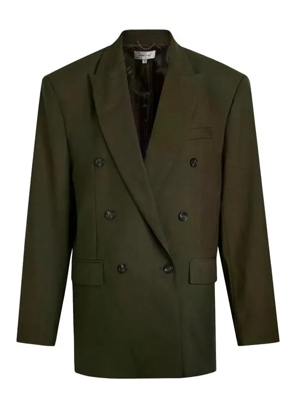 Ronny Kobo Double-breasted Jacket - Green