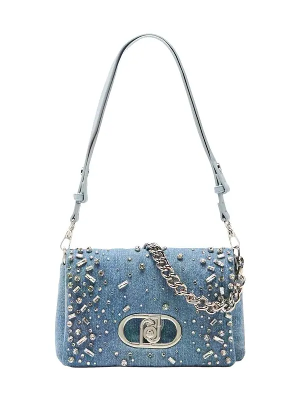 Liu Jo Medium Lapuffy Shoulder Bag - Blue