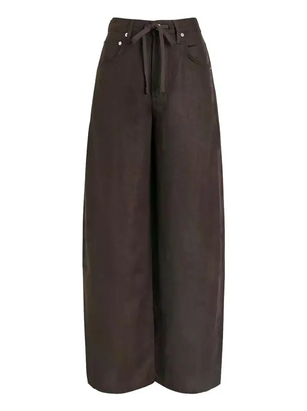 Citizens Of Humanity Bynn Wide-leg Trousers - Brown
