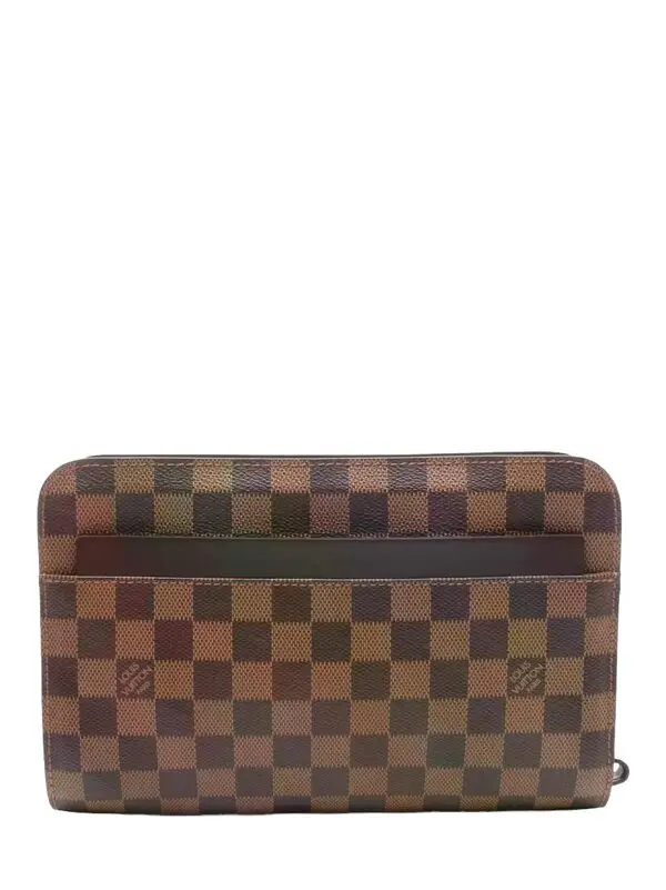 LOUIS VUITTON Damier Ebene Saint Louis Pochette - Brown