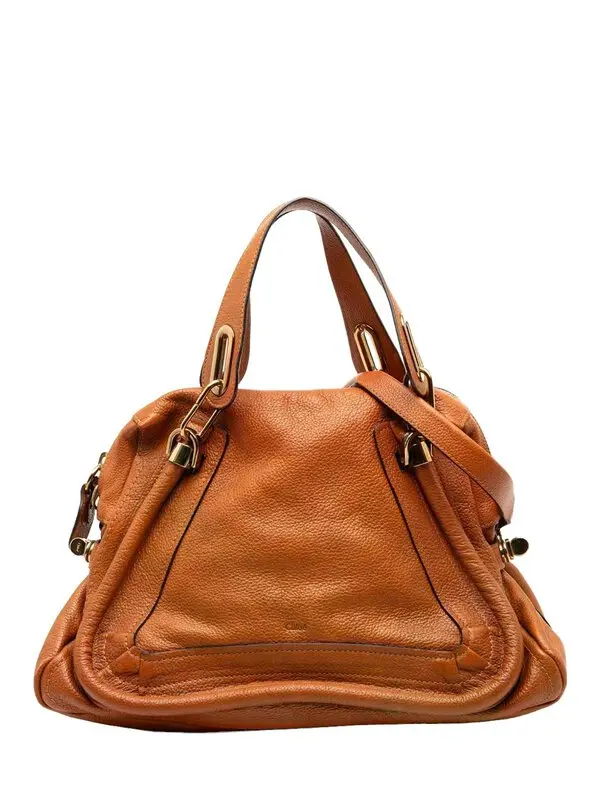 Chloé 2011 Medium Leather Paraty Satchel - Brown