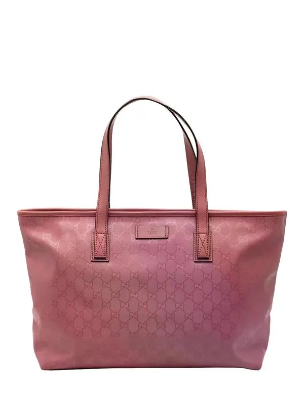 Gucci Gg Imprime Tote Bag - Pink
