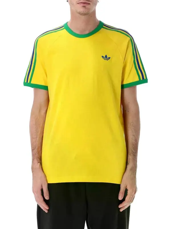 Adidas Three Stripes T-shirt - Yellow