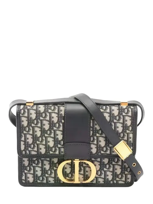 Dior 30 Montaigne Jacquard Shoulder Bag - Neutrals
